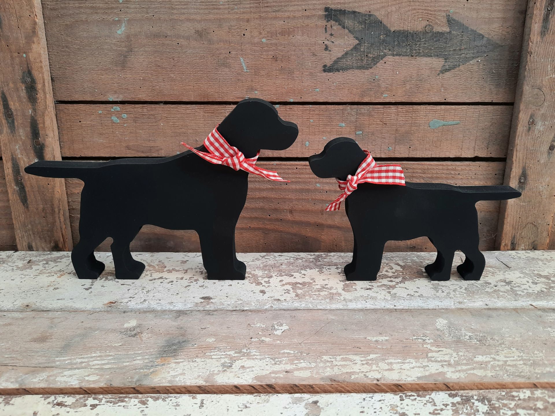 Handpainted Wooden Labrador - Standing for Sale - Hand-Painted Wooden ...