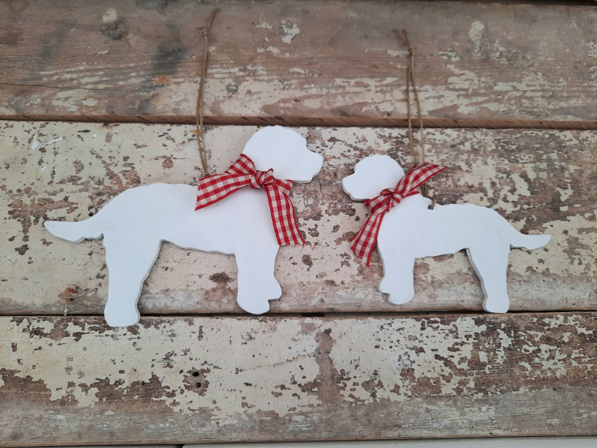 Handpainted Hanging Wooden Cockapoo Decoration for Sale - Hand-Painted ...