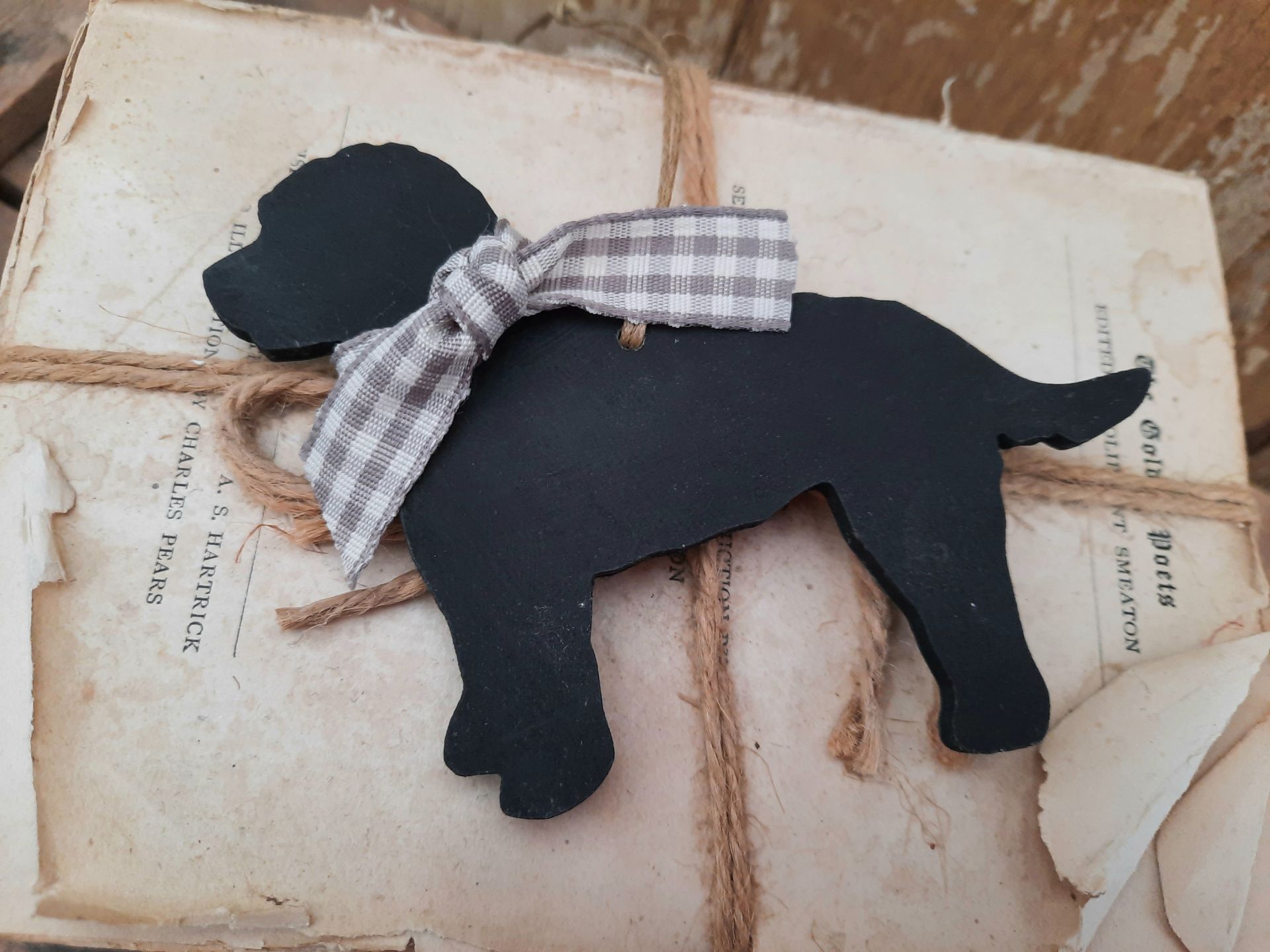Handpainted Hanging Wooden Cockapoo Decoration for Sale - Hand-Painted ...