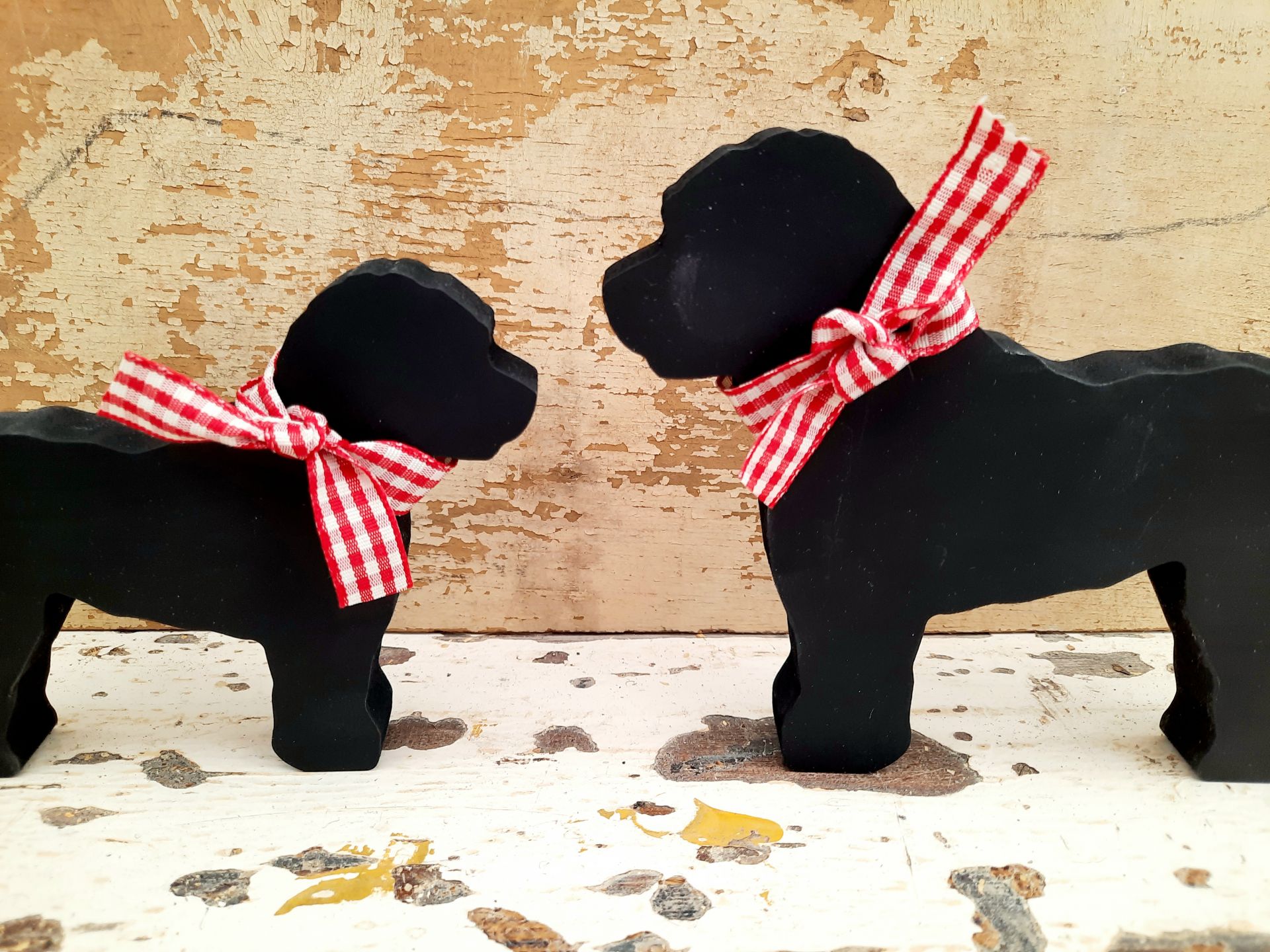 Painted Wooden Cockapoo for Sale - Hand-Painted Wooden Animals - Trunk ...
