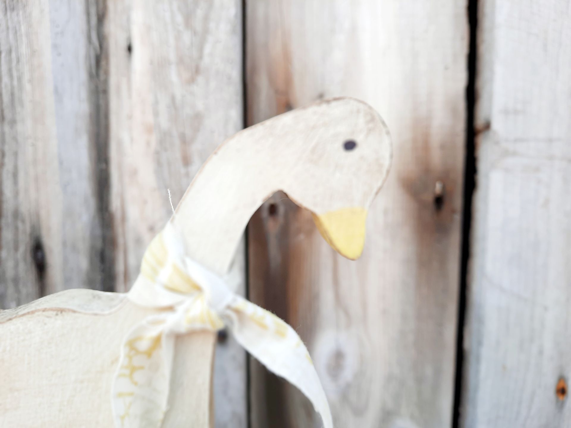 Handpainted Wooden Gander Decoration for Sale - Hand-Painted Wooden ...